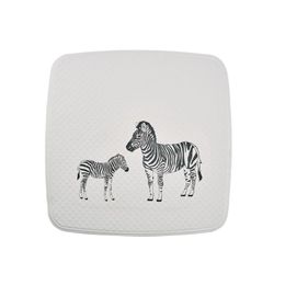 Ridder Duscheinlage Zebra wei&szlig; 54x54 cm | Gr.: onesize