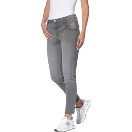 Heine Damen 7/8-Jeans in leichter Waschung light grey-denim Gr&ouml;&szlig;e 50