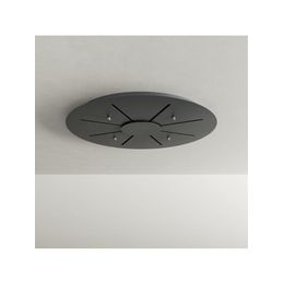 s.LUCE Mehrfach H&auml;ngeleuchten-Baldachin Modular XL in Schwarz | Gr.: onesize