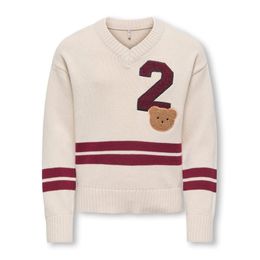 KIDS Only Strickpullover in Birch | Gr.: 122/128