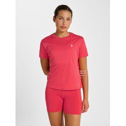 Hummel T-Shirt Hmlpulse Damen in CAYENNE | Gr.: M