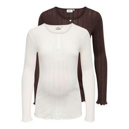 Only 2er-Pack Top in Coffee Bean | Gr.: S