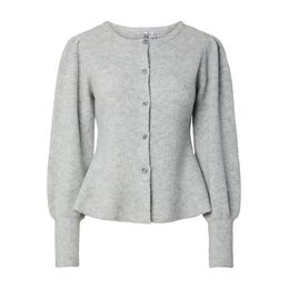 Pieces Strickjacke in Light Grey Melange 1 | Gr.: M