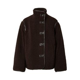 Pieces Teddyjacke in Hot Fudge | Gr.: M