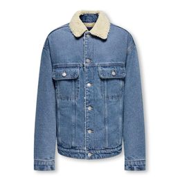 ONLY & SONS Junior Jeansjacke in Medium Blue Denim | Gr.: 146