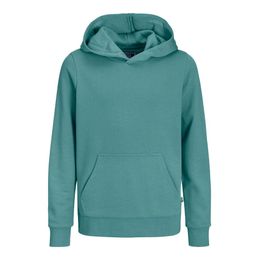 Jack & Jones JACK & JONES Junior Kapuzenpullover in Mineral Blue | Gr.: 152