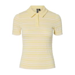 Pieces Poloshirt in French Vanilla | Gr.: xs