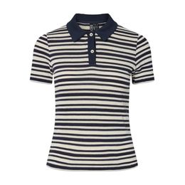 Pieces Poloshirt in Maritime Blue | Gr.: xs