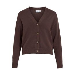 Vila Strickjacke in Coffee Bean | Gr.: XS