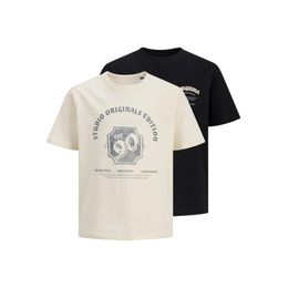 Jack & Jones JACK & JONES Junior 2er-Pack T-shirt in Black | Gr.: 176
