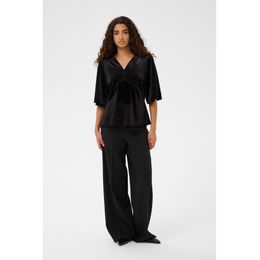 Soaked in Luxury Langarm-Bluse SLVelera Feminine Form in Black | Gr.: M