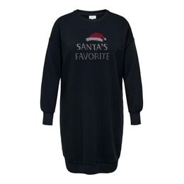 Only Carmakoma Sweatshirt-Kleid in Black 1 | Gr.: 46-48