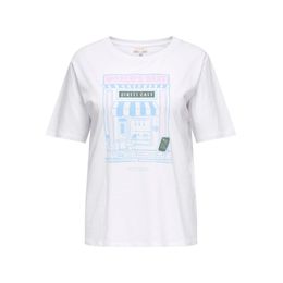 Only Carmakoma T-shirt in Bright White 2 | Gr.: 50-52