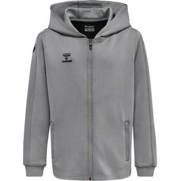 Hummel Rei&szlig;verschluss Jacke Hmlcore Kinder in GREY MELANGE | Gr.: 164