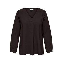 Only Carmakoma Bluse in Black Coffee | Gr.: 42