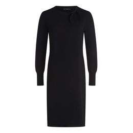 Betty Barclay Strickkleid mit Schleifenknoten in Schwarz | Gr.: 38