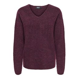 Only Strickpullover in Mauve Wine | Gr.: 3XL