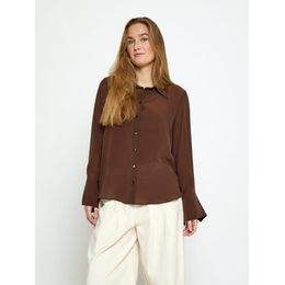 Minus Hemd / Shirt in Chestnut | Gr.: 36