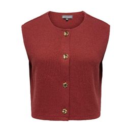 Only Carmakoma Strickjacke in Spiced Apple | Gr.: 50-52