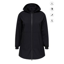 Only Carmakoma Softshell Jacke in Black | Gr.: 48