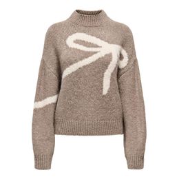 Jacqueline de Yong JDY Strickpullover in Fossil | Gr.: XXL