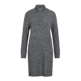 Vila Minikleid in Dark Grey Melange | Gr.: L