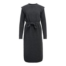 Object Maxikleid in Dark Grey Melange | Gr.: xs
