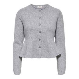 Jacqueline de Yong JDY Strickjacke in Light Grey Melange | Gr.: S