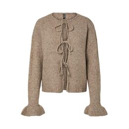 Pieces Strickjacke in Morel | Gr.: XL