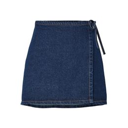 Pieces Minirock in Dark Blue Denim | Gr.: XL