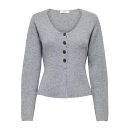Jacqueline de Yong JDY Strickjacke in Medium Grey Melange | Gr.: M