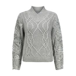 Object Pullover in Light Grey Melange | Gr.: M