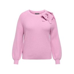 Only Carmakoma Gestricktes Oberteil in Mauve Mist | Gr.: 54
