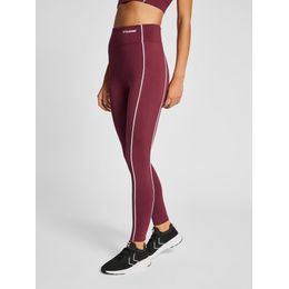 Hummel Leggings Hmlmt Flash Damen in ZINFANDEL | Gr.: M