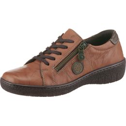 Loretta Damen Schn&uuml;rschuh cognac Gr&ouml;&szlig;e 42