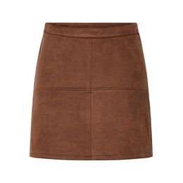 Pieces Minirock in Downtown Brown 1 | Gr.: XL