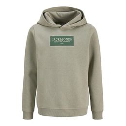 Jack & Jones JACK & JONES Junior Kapuzenpullover in Seagrass | Gr.: 128