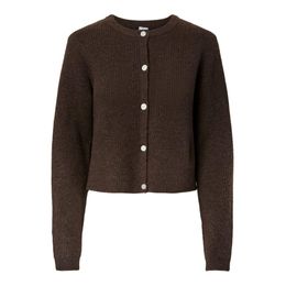 Pieces Strickjacke in Hot Fudge | Gr.: XL