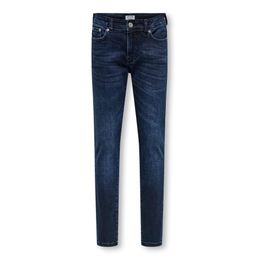 ONLY & SONS Junior Slim Fit Jeans in Blue Black Denim | Gr.: 158
