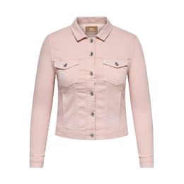 Only Carmakoma Jeansjacke in Pale Lilac | Gr.: 50