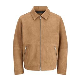 Jack & Jones Jack & Jones Jacke aus Wildleder in Sepia Tint | Gr.: S