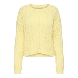Only Strickpullover in Pastel Yellow | Gr.: L