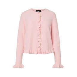 Pieces Strickjacke in Roseate Spoonbill | Gr.: M