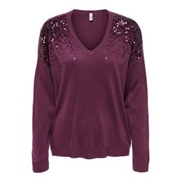 Only Strickpullover in Mauve Wine | Gr.: S