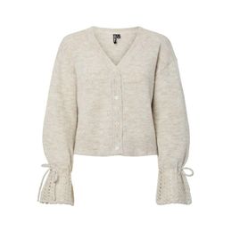 Pieces Strickjacke in Dove | Gr.: XL