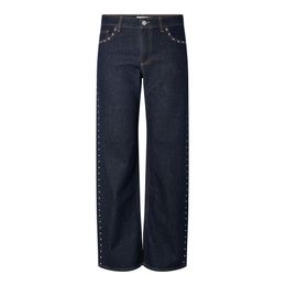Pieces Wide Fit Jeans in Dark Blue Denim | Gr.: w29-l32