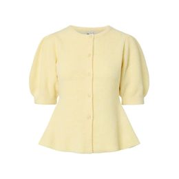 Pieces Strickjacke in Pale Banana | Gr.: xs