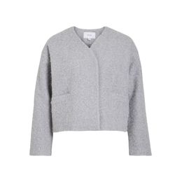 Vila Jacke in Light Grey Melange | Gr.: 36