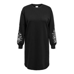 Only Carmakoma Sweatshirt-Kleid in Black | Gr.: 46-48