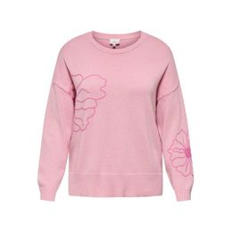 Only Carmakoma Strickpullover in Romance Rose | Gr.: S